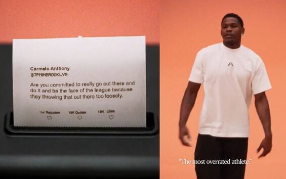 NBA, nel nuovo spot Anthony Edwards reagisce alle critiche ricevute ...