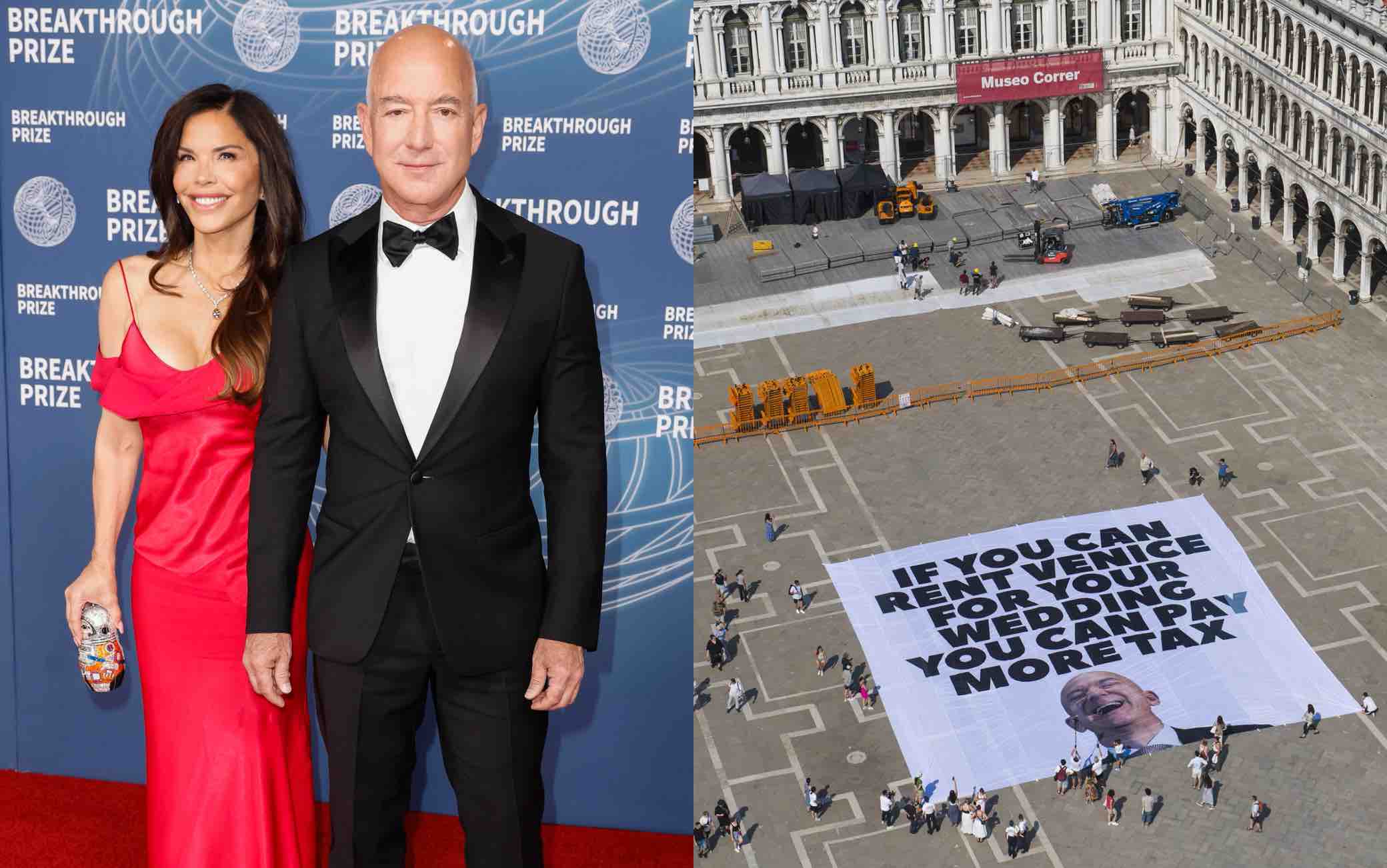 Matrimonio Jeff Bezos e Lauren Sanchez, la festa sul maxi yacht tra ...