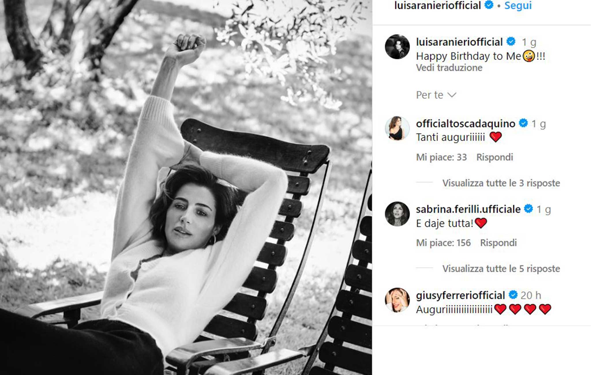 I 50 anni di Luisa Ranieri, i personaggi più amati da 'Lolita Lobosco ...