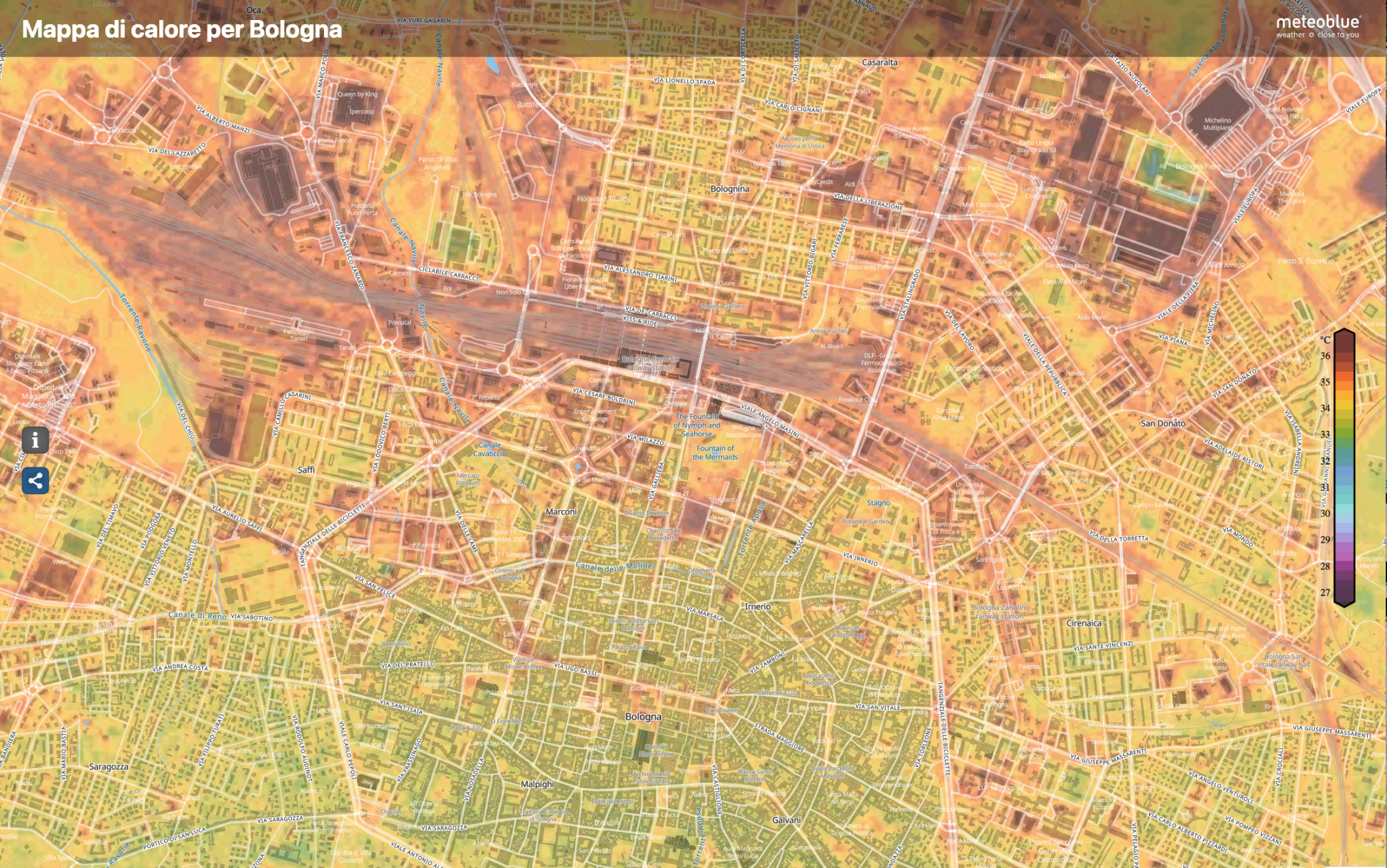 Ondata di caldo record in tutto il mondo, da Roma a Phoenix: guarda le mappe di calore | Sky TG24