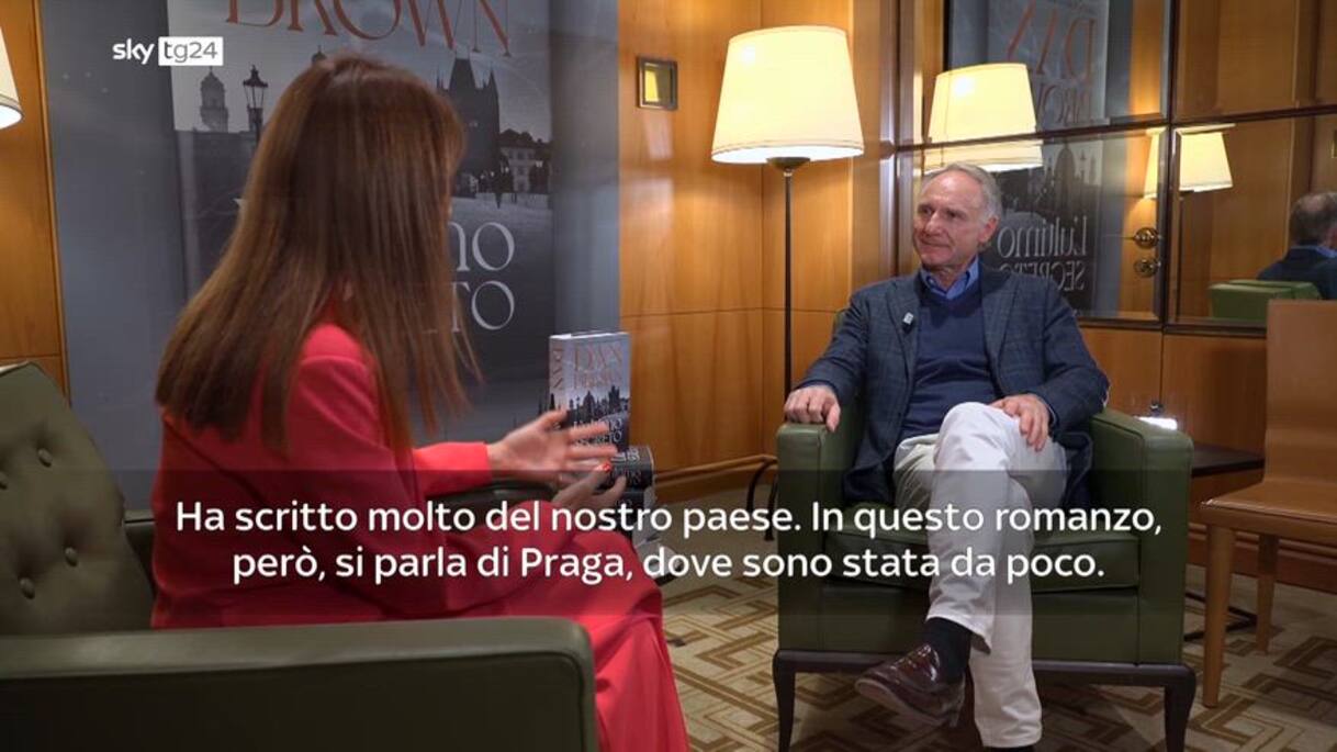 Dan Brown racconta 'L'ultimo segreto', il nuovo romanzo, a Sky Tg24 ...