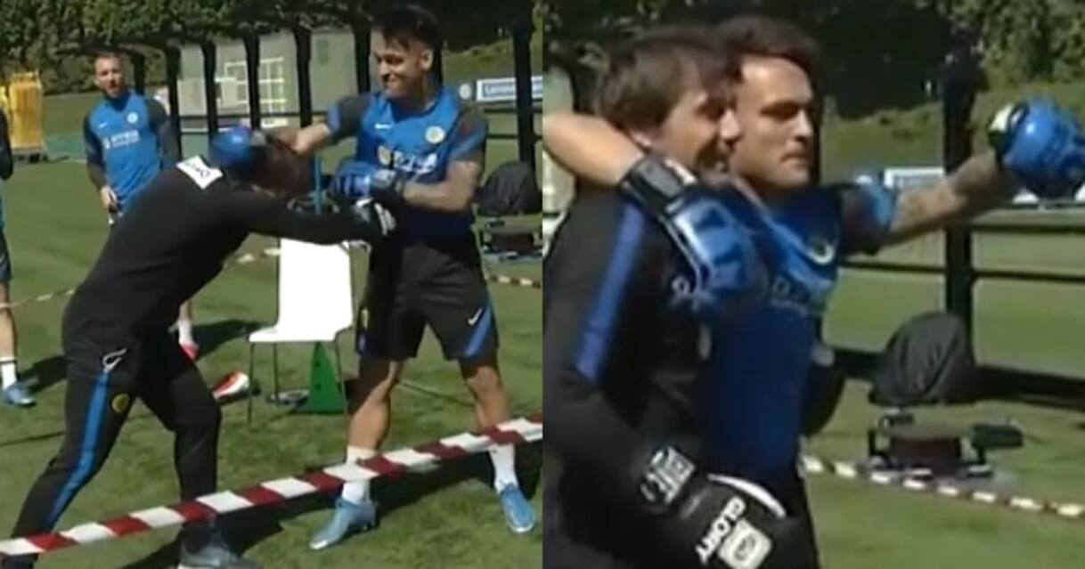 Conte-Lautaro, dopo la lite pace con incontro di boxe ad Appiano ...
