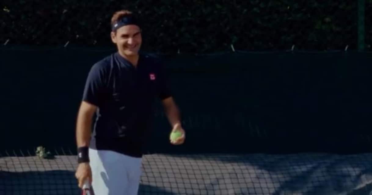 Federer torna sui campi di Wimbledon: 'Non ho resistito'. VIDEO | Sky Sport