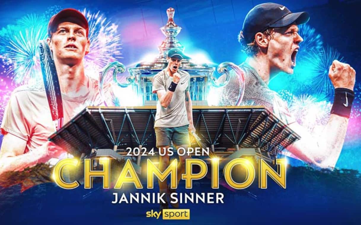 Sinner trionfo agli US Open 2024: Fritz battuto in finale 6-3, 6-4, 7-5 ...