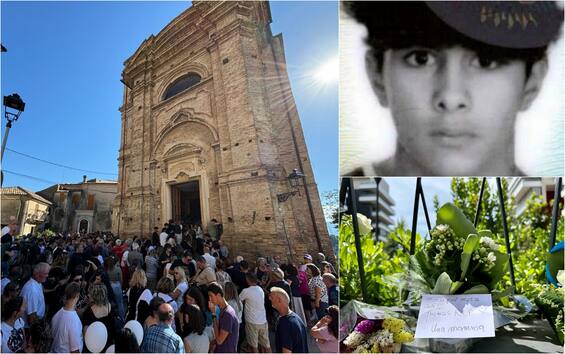 Thomas Luciani, centinaia di persone ai funerali del ragazzo ucciso a ...