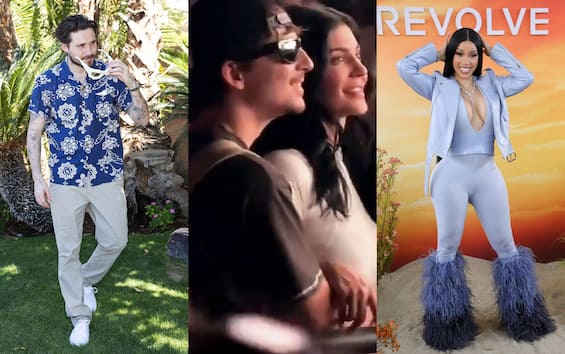 Coachella 2025, i look delle star nel weekend del Festival, da Chalamet ...