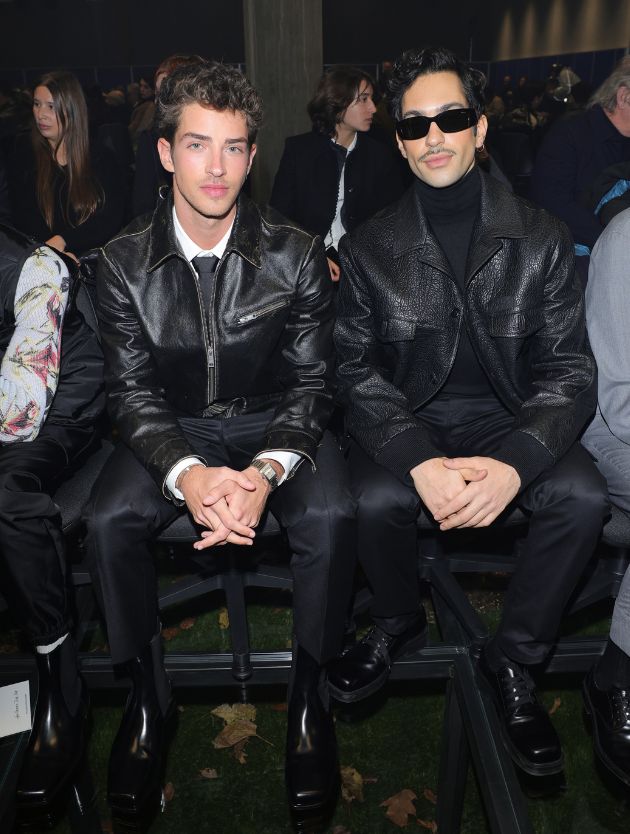 Moda, le star alle sfilate maschili, da Marco Mengoni da Fendi a ...