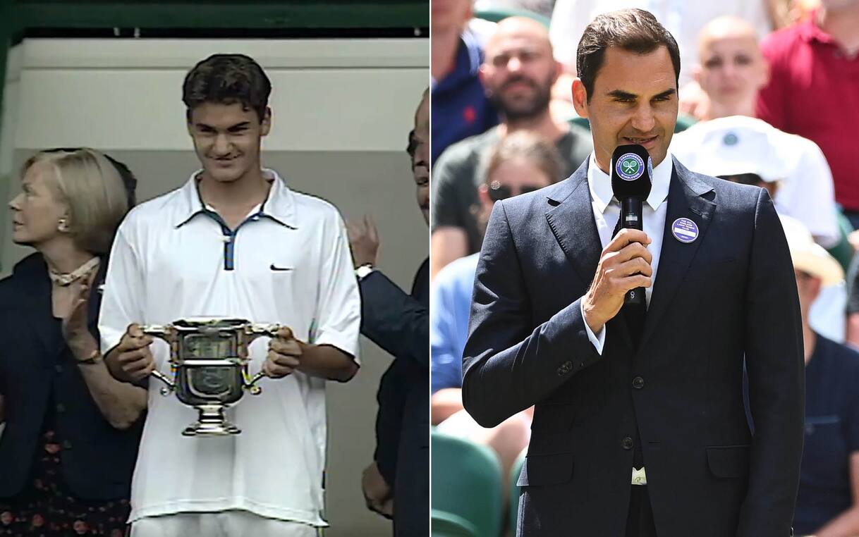 Roger Federer, come è cambiato il look durante la sua carriera | Sky Sport