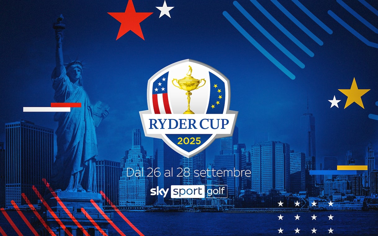 Golf, la Ryder Cup 2025 in tv e in streaming su Sky e Now | Sky Sport