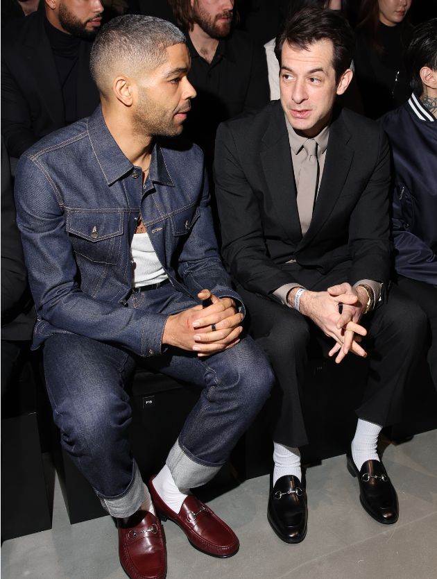 Moda, le star alle sfilate maschili, da Marco Mengoni da Fendi a ...