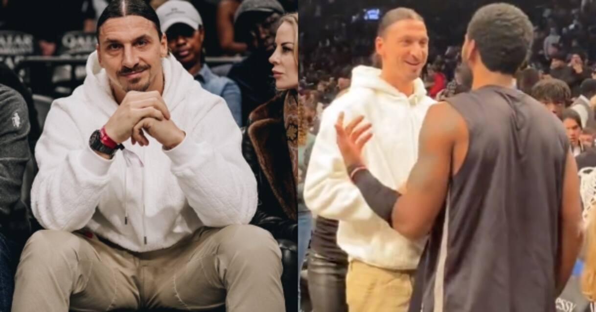 Zlatan Ibrahimovic in prima fila a Brooklyn a seguire la NBA: il video ...