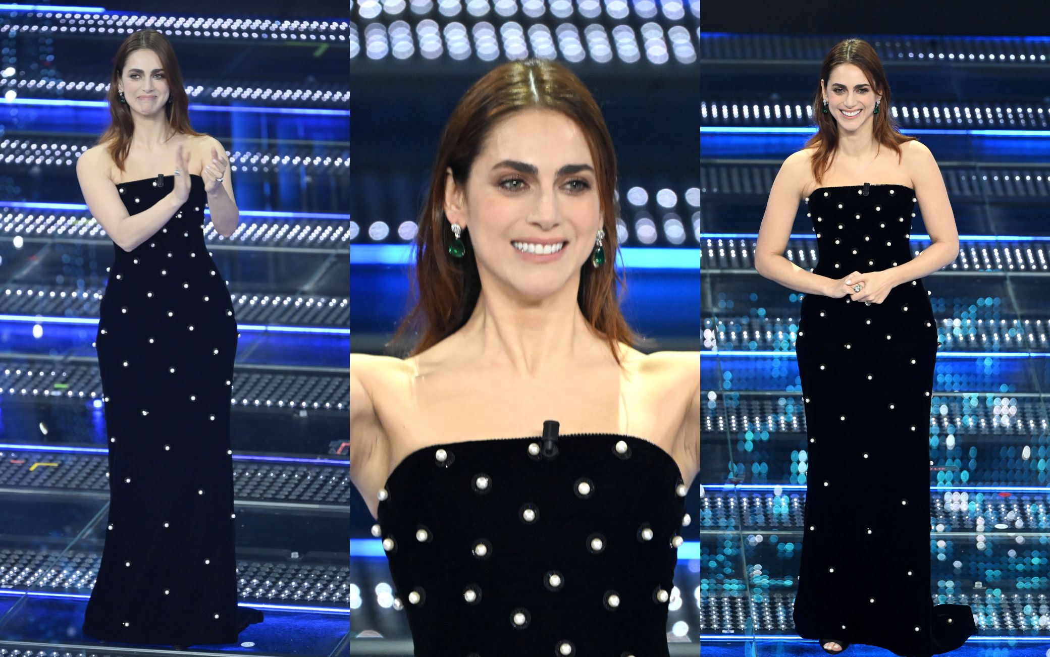 Look Miriam Leone, tutti i vestiti indossati alla terza serata di ...