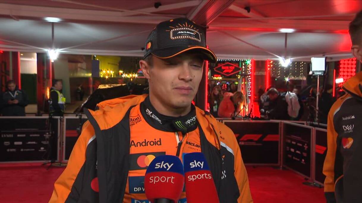 Norris: 'Non il mio giro migliore, ma c'era tanta pressione' | Video ...