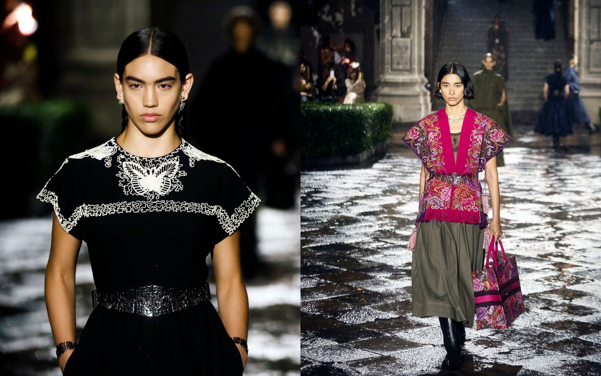 La sfilata Dior Cruise di Maria Grazia Chiuri dedicata a Frida Kahlo. FOTO