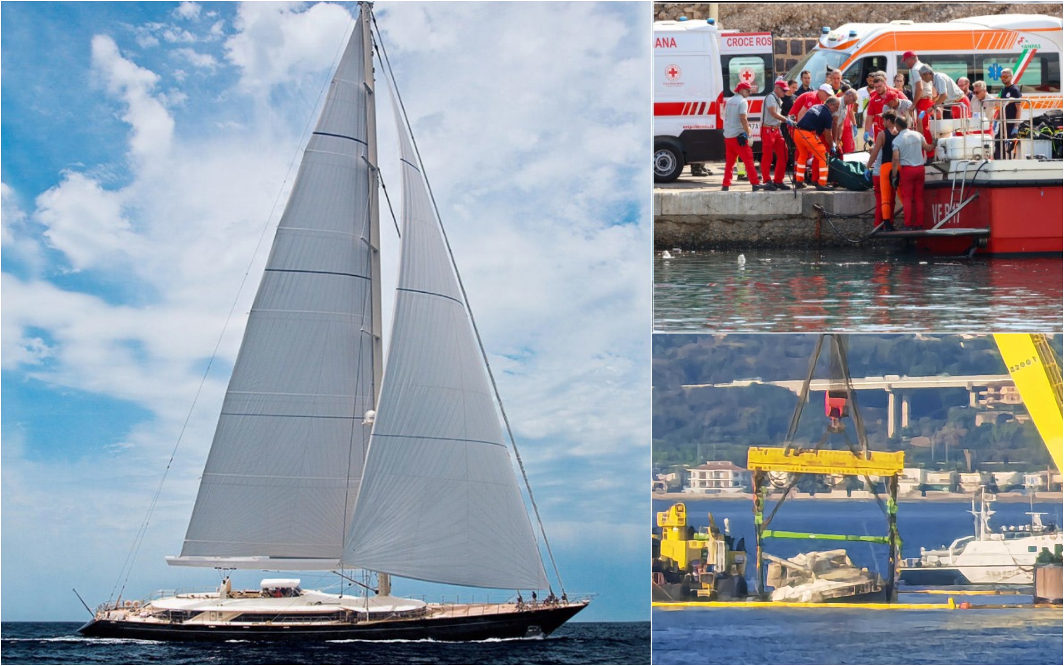 Bayesian, riprese le operazioni di recupero a Palermo: oggi sollevato ...