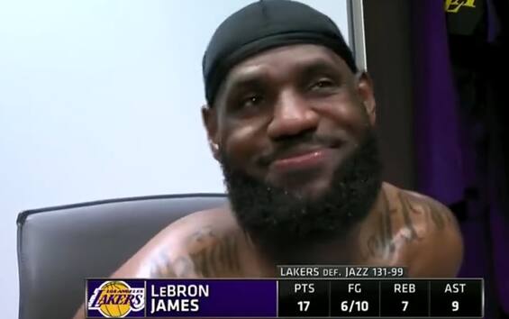 NBA, LeBron James più vecchio dell'allenatore dei Jazz Will Hardy: la ...