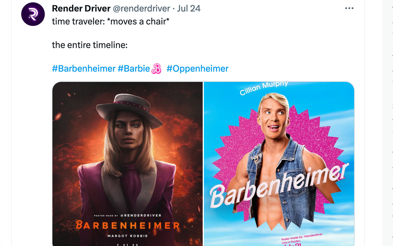 Barbie Vs Oppenheimer, i meme più belli sul web dedicati alla ...