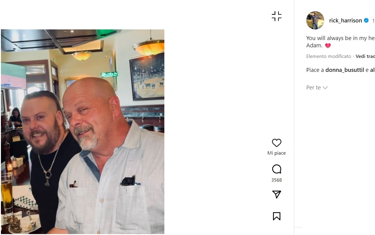 Morto Adam Harrison, figlio del Rick di 'Affari di famiglia' | Sky TG24