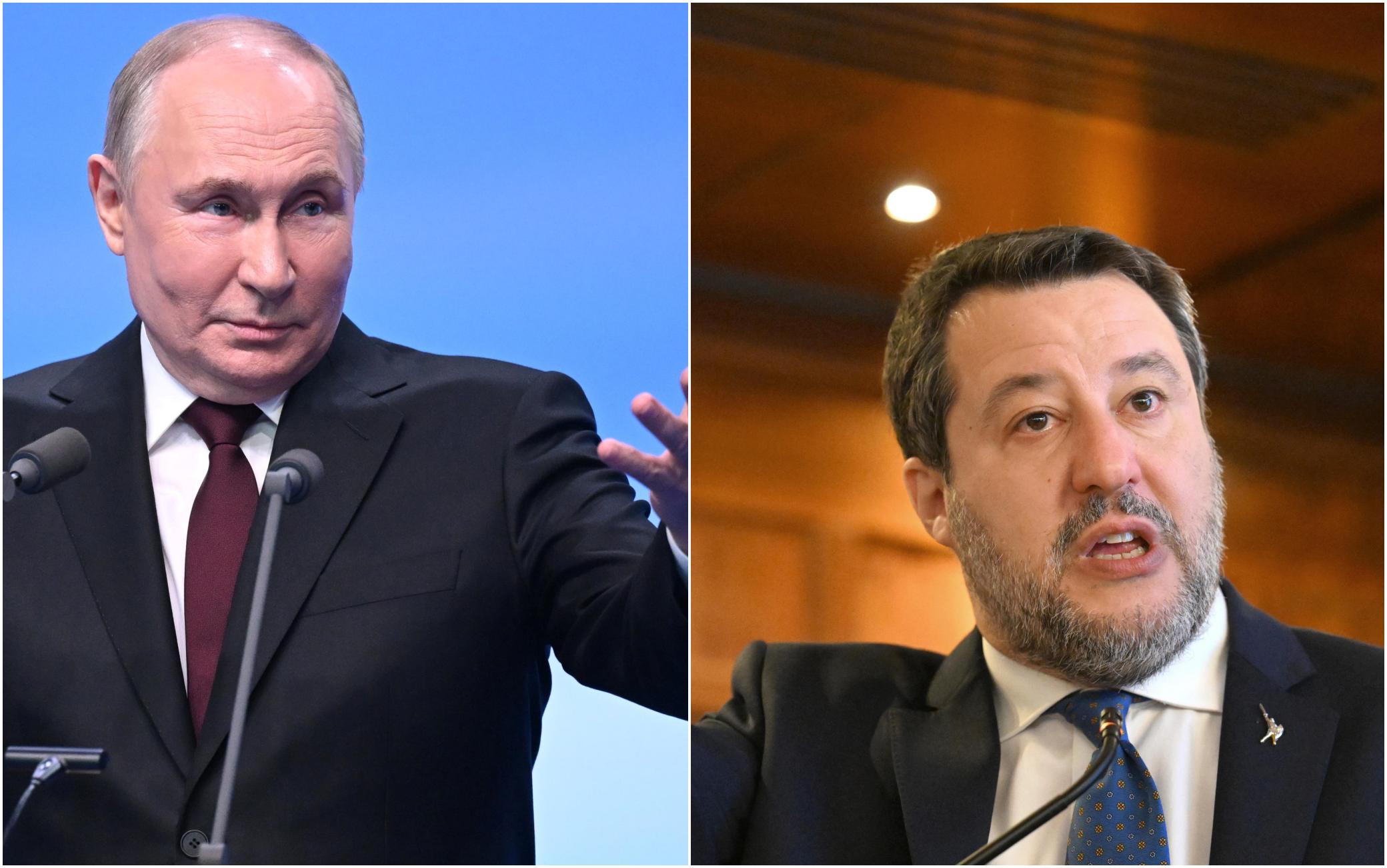 Salvini: 'Non ce l'ho con Macron, ma l'Europa non mandi i suoi soldati ...