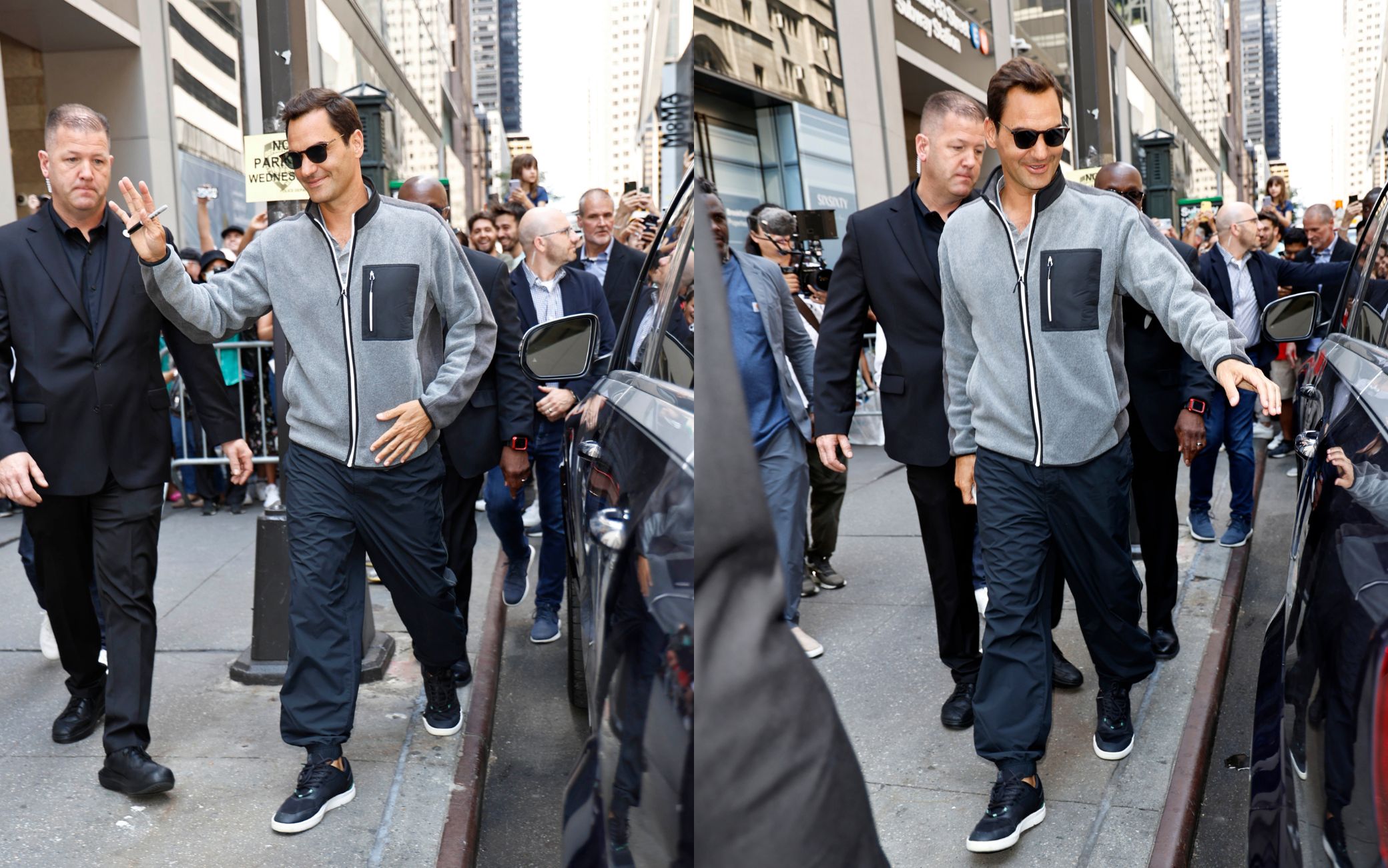 Moda, Roger Federer a New York per la capsule Uniqlo firmata con ...