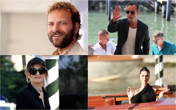 Mostra del Cinema di Venezia 2024, i look di oggi delle star al Lido, da Borghi a Jude Law | Sky ...
