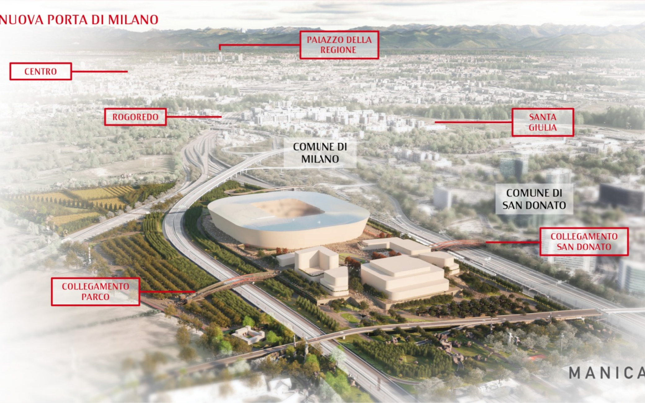 Nuovo stadio Milan e Inter: news su progetti San Donato e Rozzano e su ...