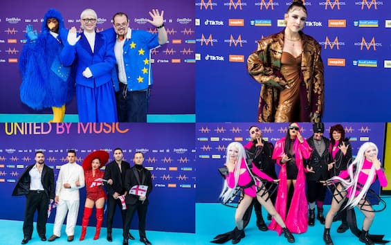 Eurovision 2024, i look dei cantanti in gara sul Turquoise Carpet. FOTO ...