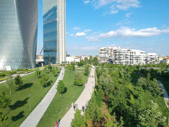 Milano, oggi l'inaugurazione del nuovo parco a CityLife: 28mila metri ...