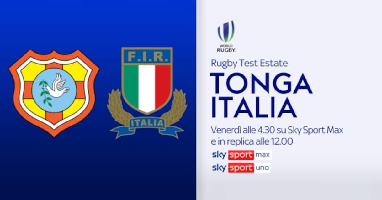 Rugby, Italia Tonga e gli altri match delle Summer Series su Sky e Now ...