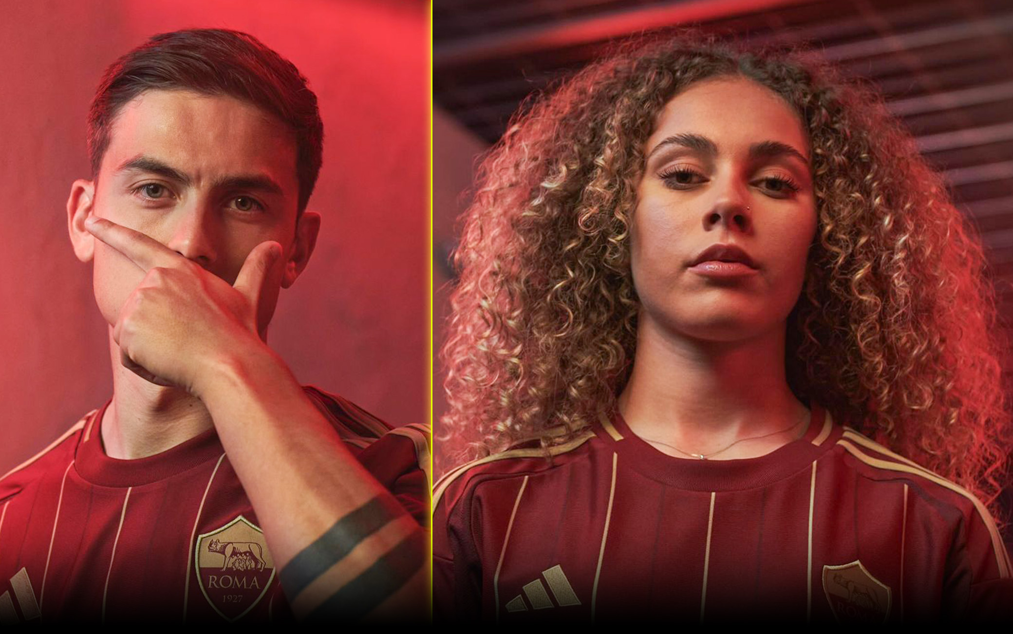 Roma, nuova maglia 2024 2025 presentata ufficialmente. Foto | Sky Sport