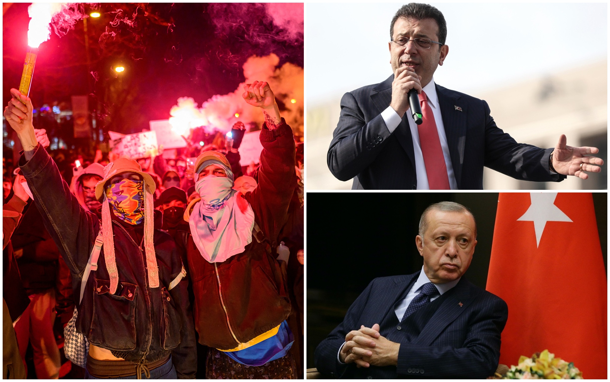 Turchia, proteste dopo arresto Imamoglu: 1133 arresti, pugno duro di ...