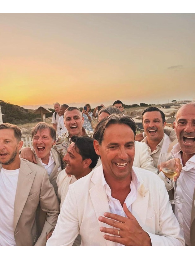 Pippo Inzaghi sposa Angela Robusti a Formentera: i vip al matrimonio ...