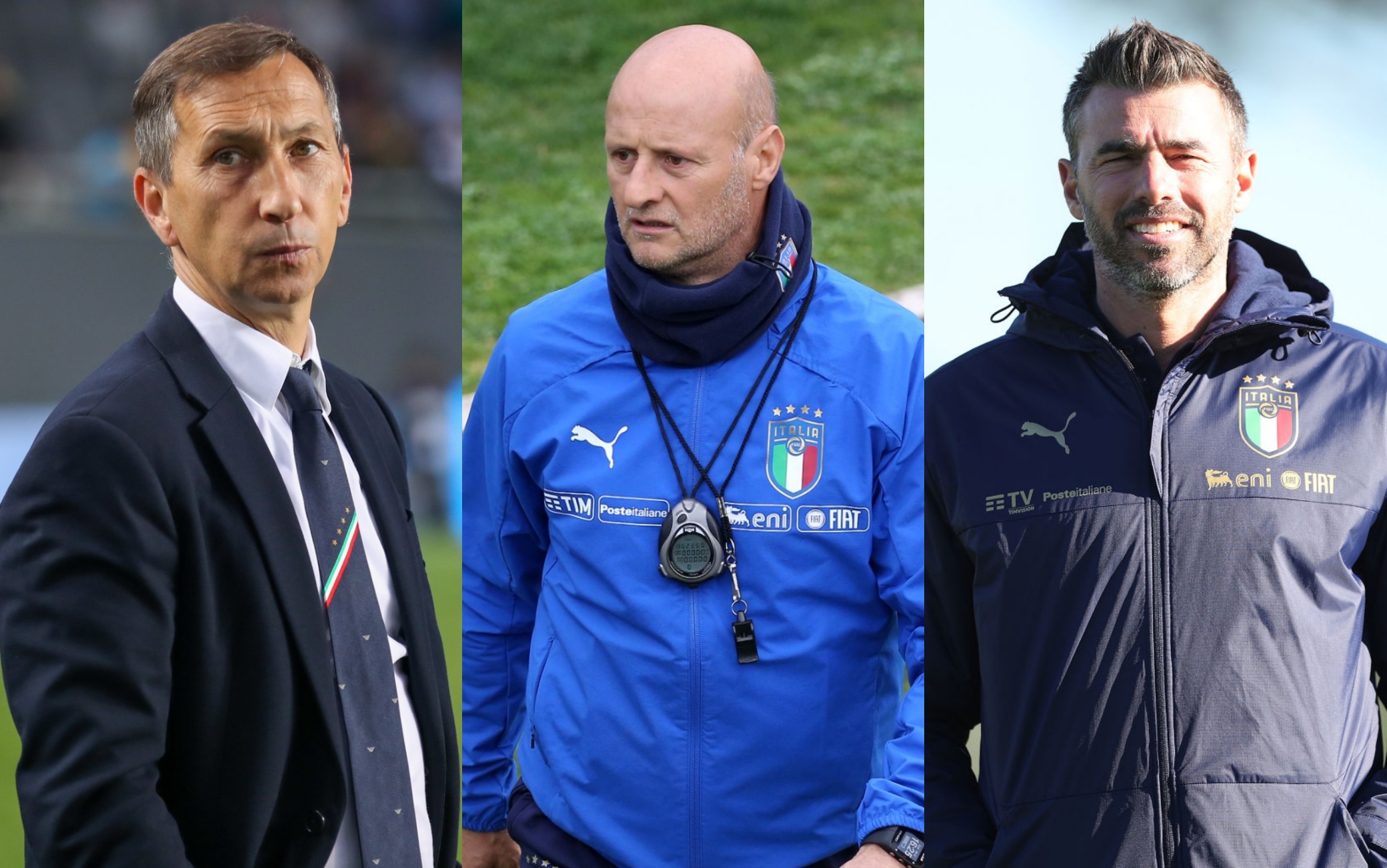 Italia, gli allenatori dell'Under 21 e delle giovanili della Nazionale ...