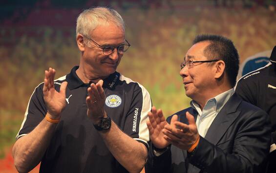 Leicester, Ranieri ricorda il suo presidente: 'Un uomo buono e ...
