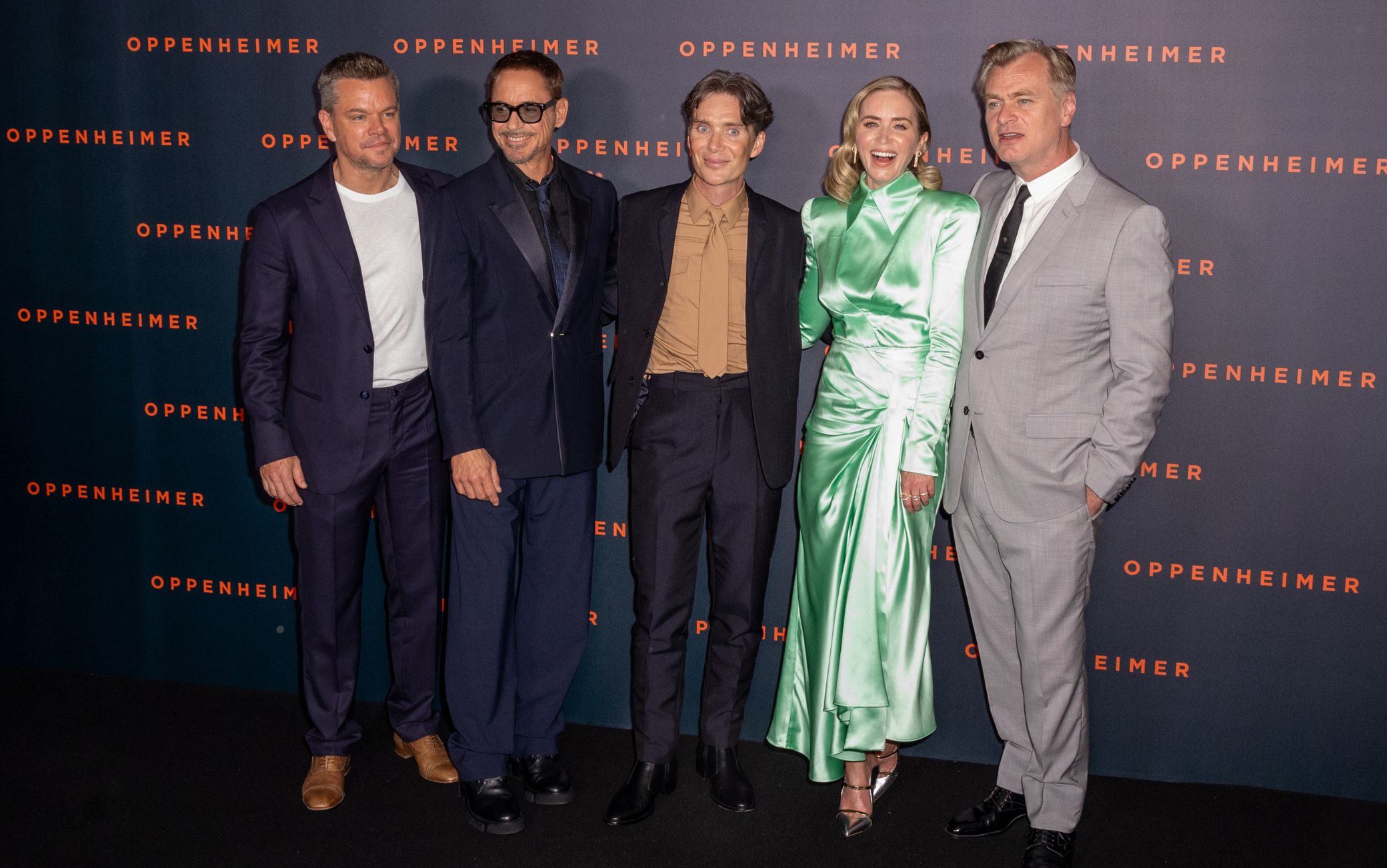 Oppenheimer, il cast alla première del film a Parigi. FOTO | Sky TG24