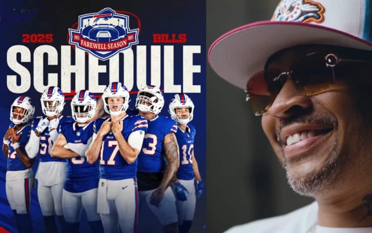 NBA, un altro tipo di AI: Allen Iverson presenta il calendario dei Buffalo Bills. VIDEO | Video Sky