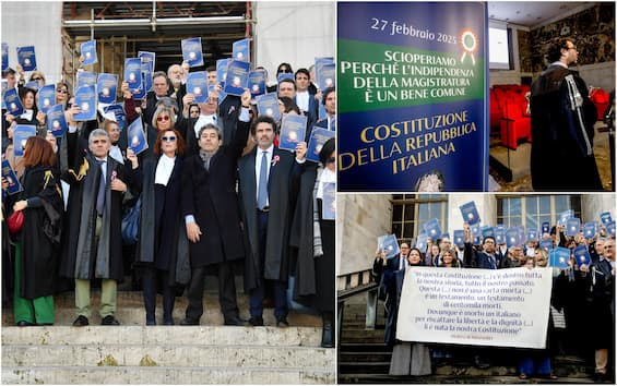 Sciopero magistrati, iniziative in tutta Italia. Anm: 'Adesione vicina ...