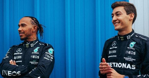F1, Hamilton e Russell: carriera e numeri dei due piloti della Mercedes ...