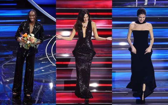 Look Sanremo 2023, le pagelle agli abiti della terza serata, da Giorgia ...