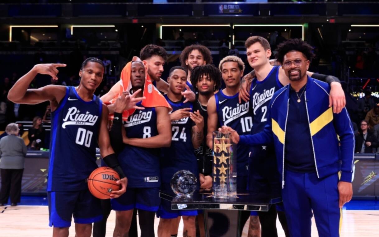 NBA, Rising Stars all'All Star Game: vince il Team Jalen, Mathurin è l ...