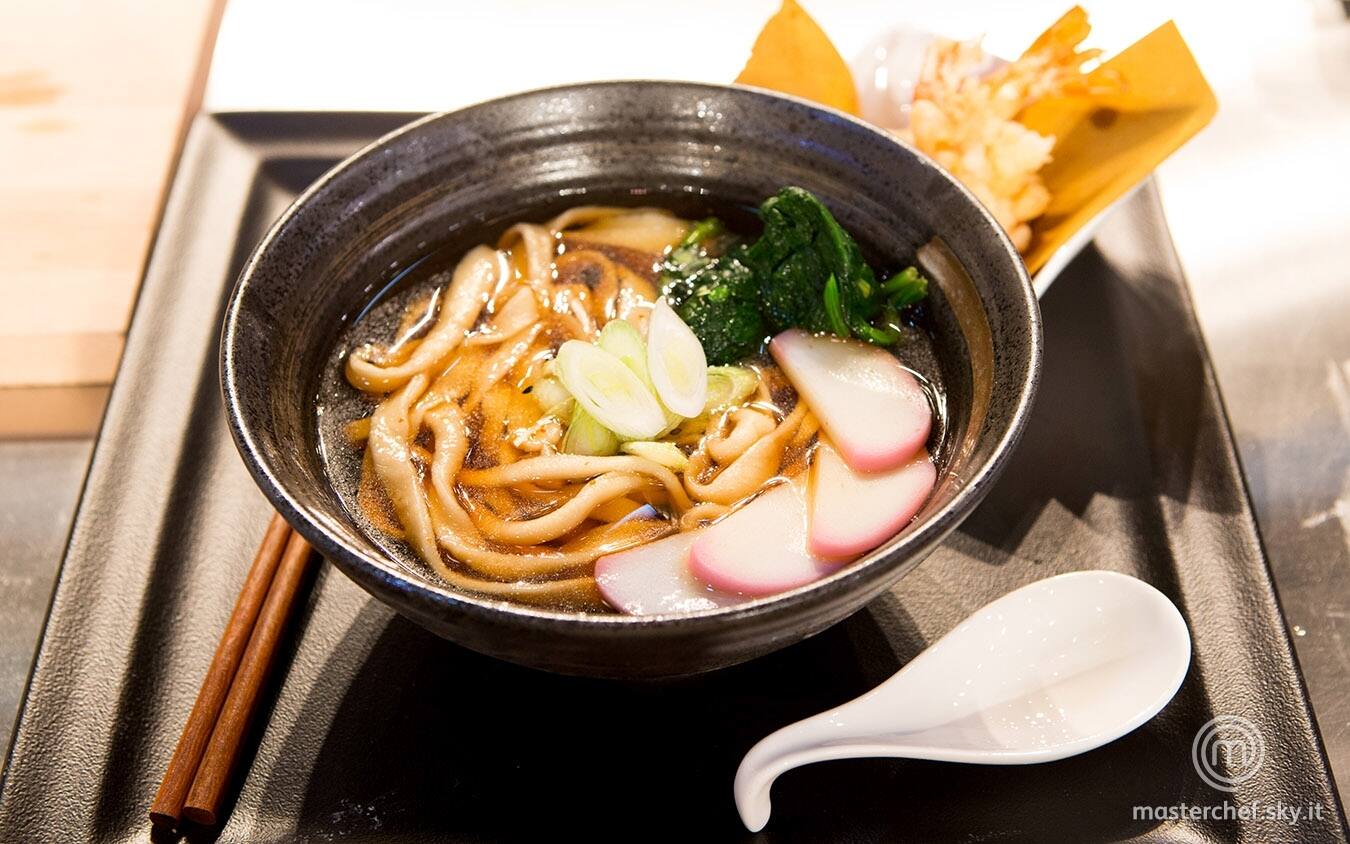 Masterchef: Tempura udon noodle soup di Cristina | Sky