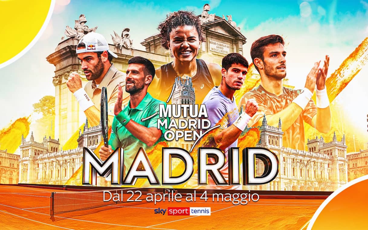 Tennis, Atp Madrid 2025: calendario e guida del Masters 1000 | Sky Sport
