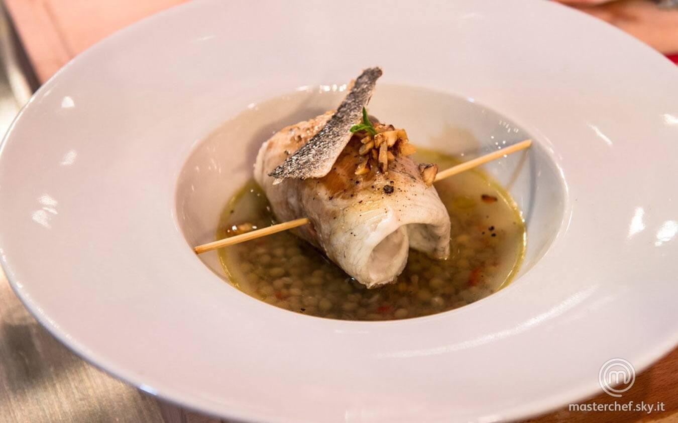 Masterchef: Orata in zuppetta di lenticchie | Sky