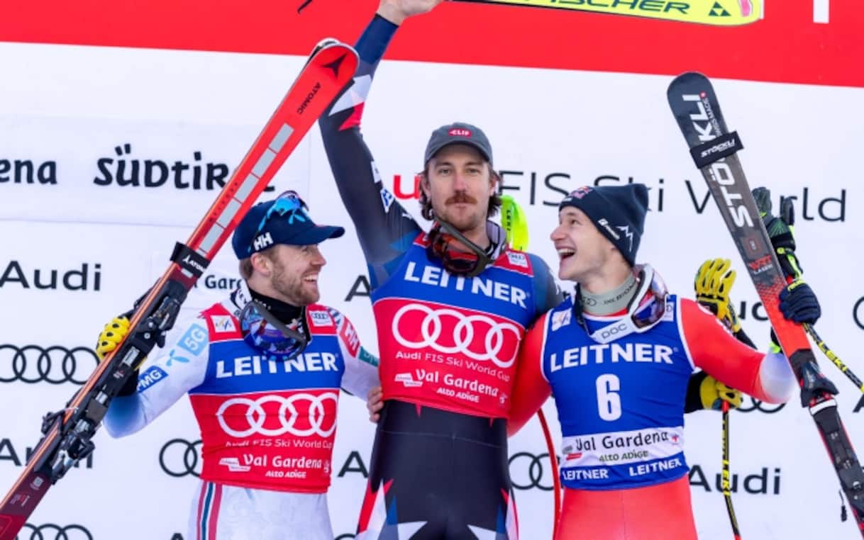 Sci, discesa libera Val Gardena: Bennett sorprende tutti sulla Saslong ...