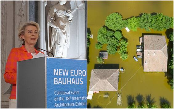 Alluvione Emilia Romagna, von der Leyen: 'Dal Pnrr 6 miliardi per prevenire dissesto' | Sky TG24