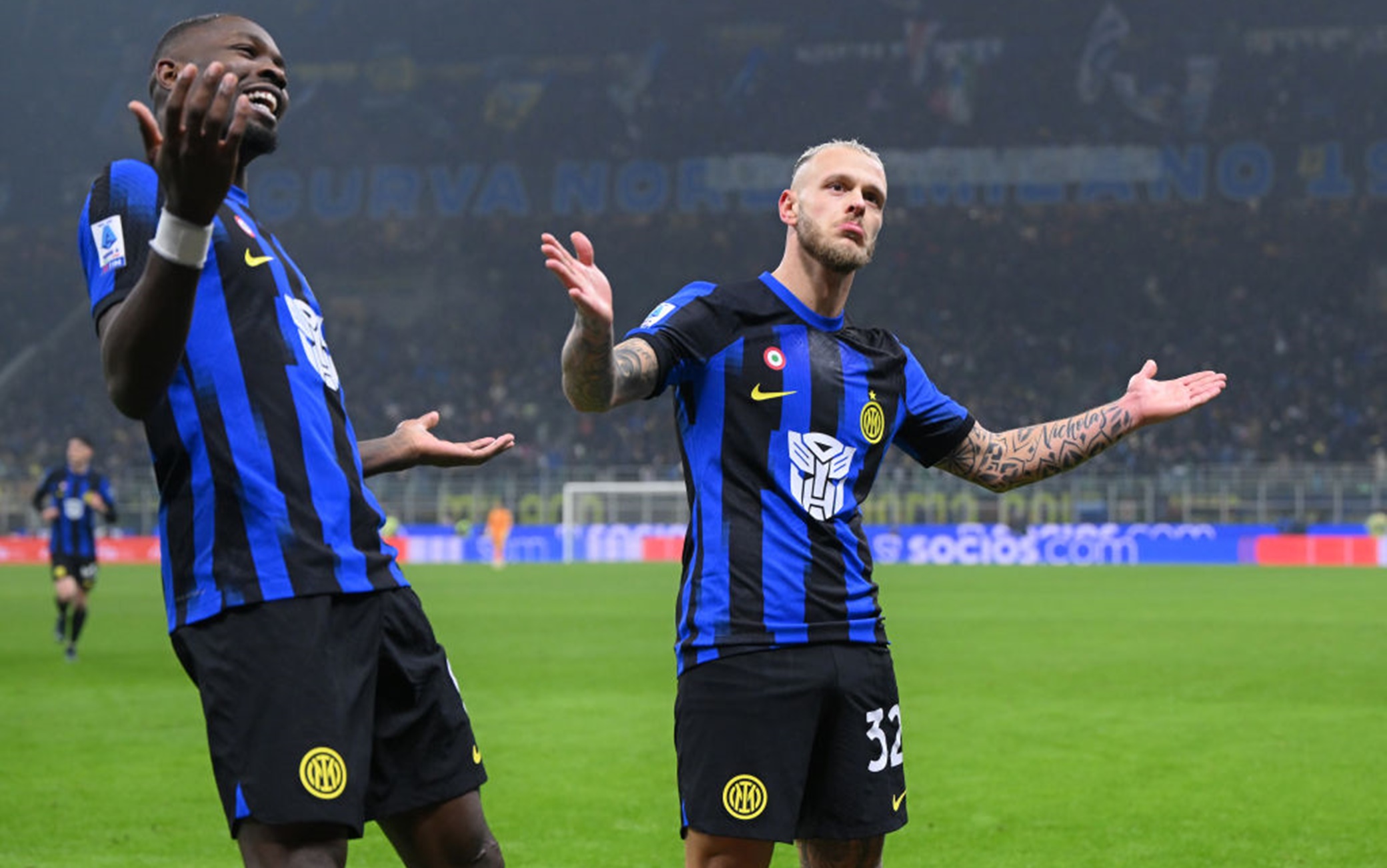 Thuram e lo scudetto dell'Inter 2024: gol, sorrisi, scherzi e tanta ...