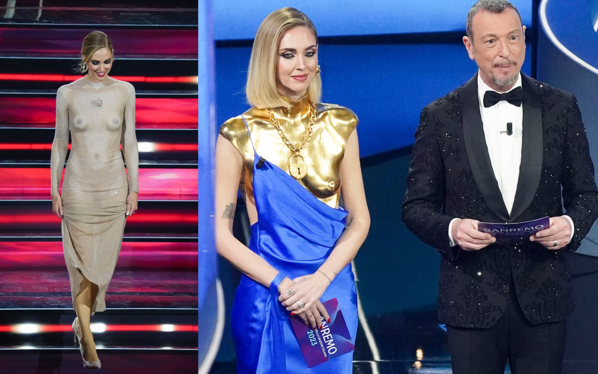 Diletta Leotta, al Festival di Sanremo con un abito di paillettes | Sky ...