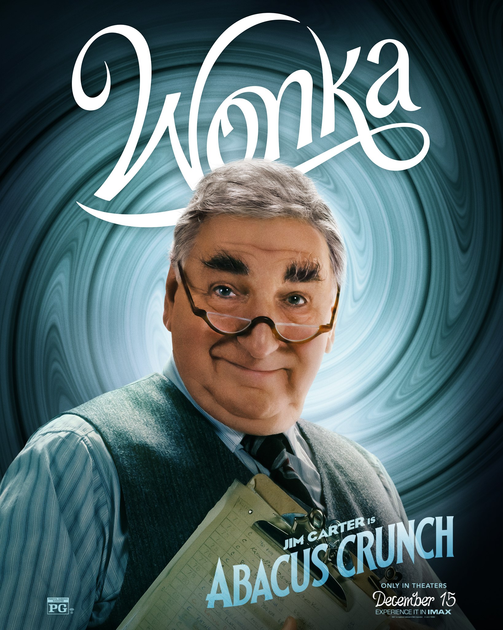 Wonka, i poster del film con Timothée Chalamet