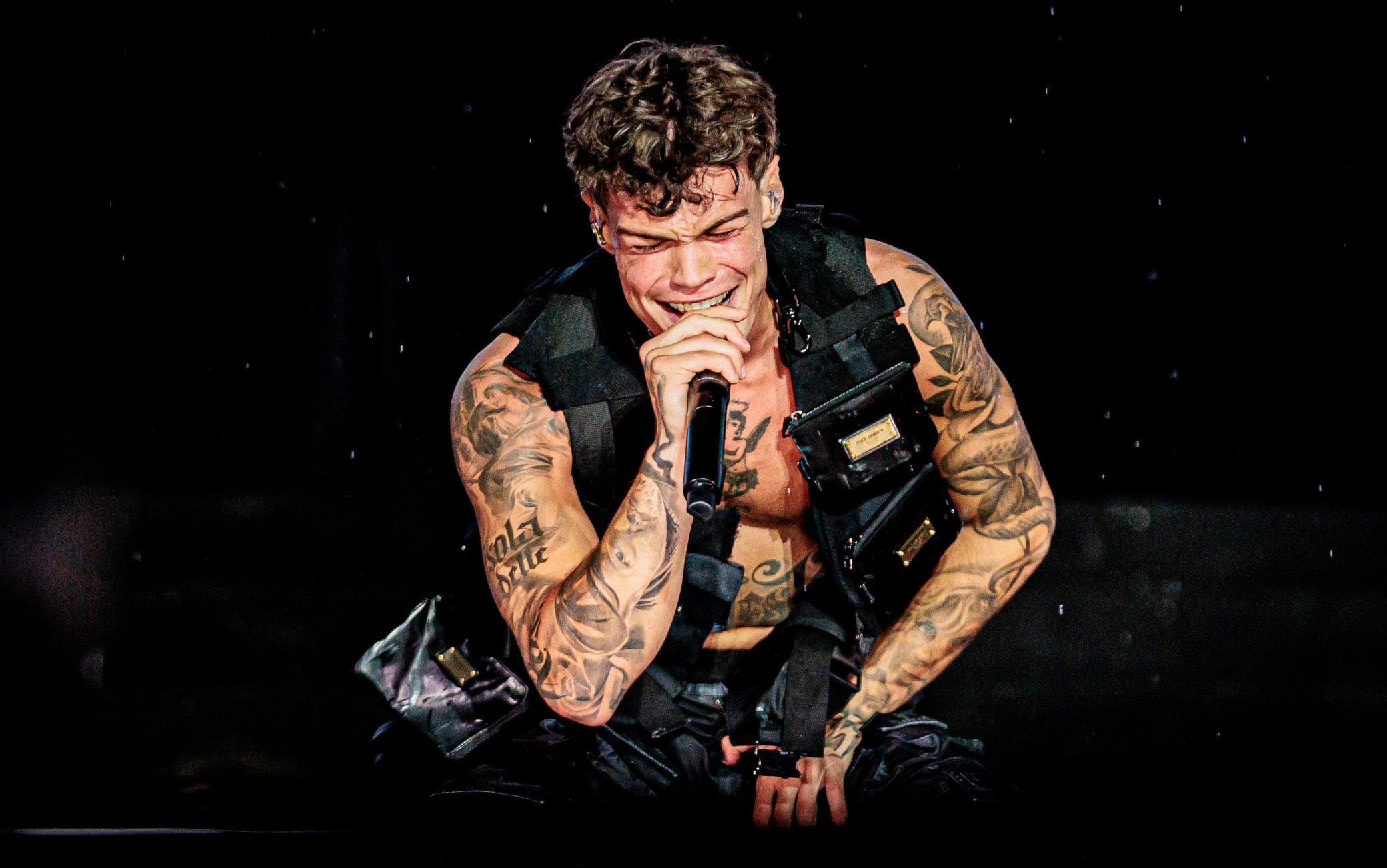 Blanco in concerto a Milano San Siro: le foto