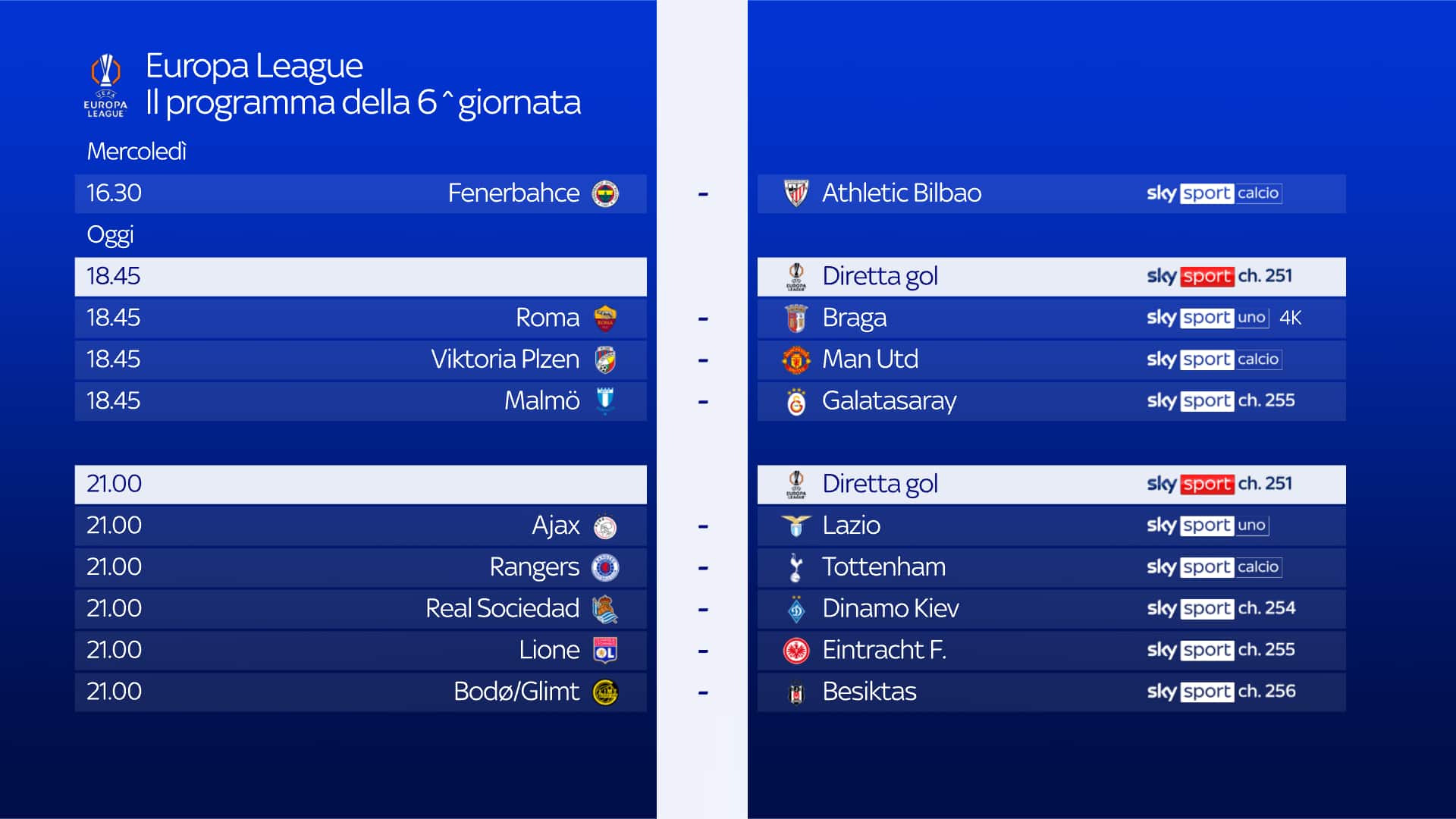 Roma Braga in tv e streaming: dove vedere la partita di Europa League ...